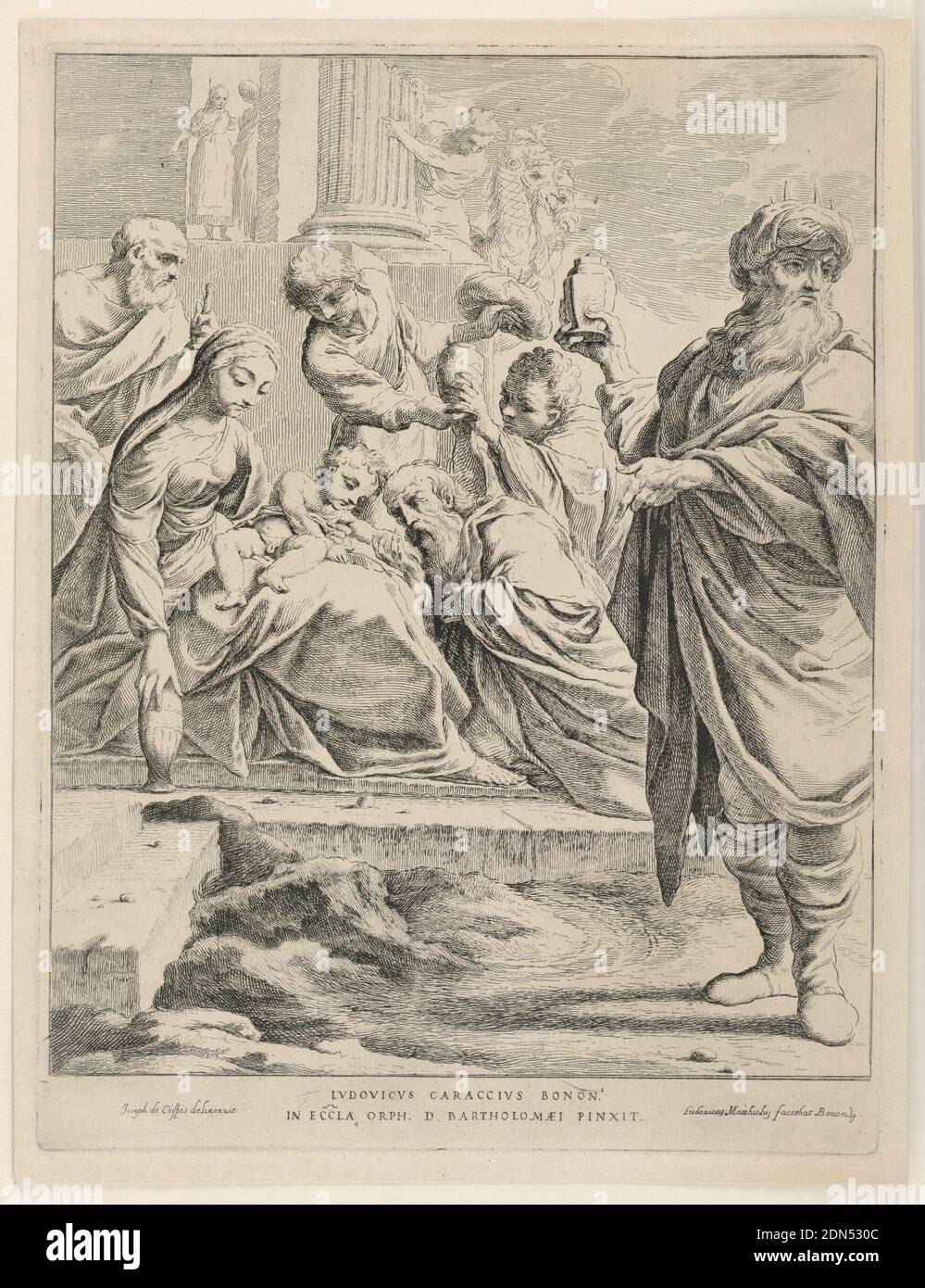 Lodovico Carracci Etching