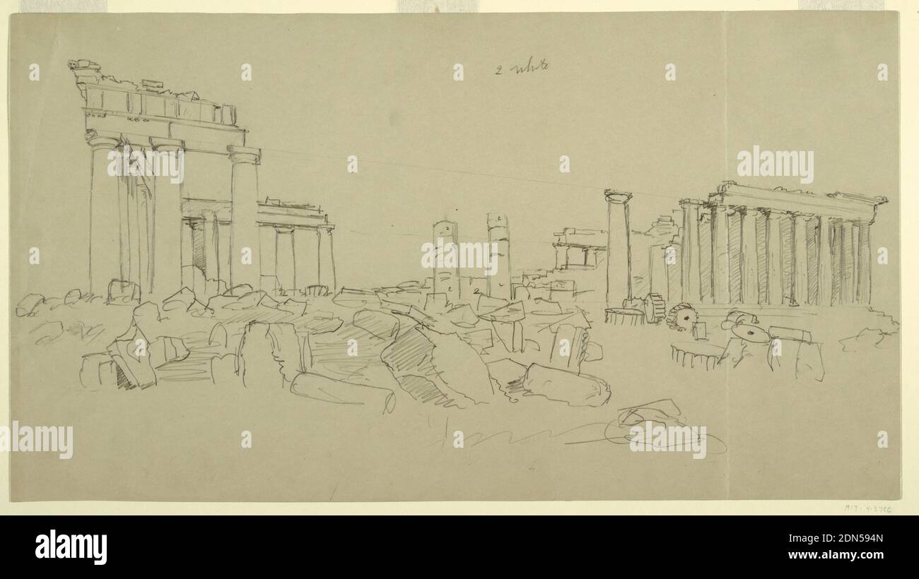Athens parthenon 1900 hi-res stock photography and images - Alamy