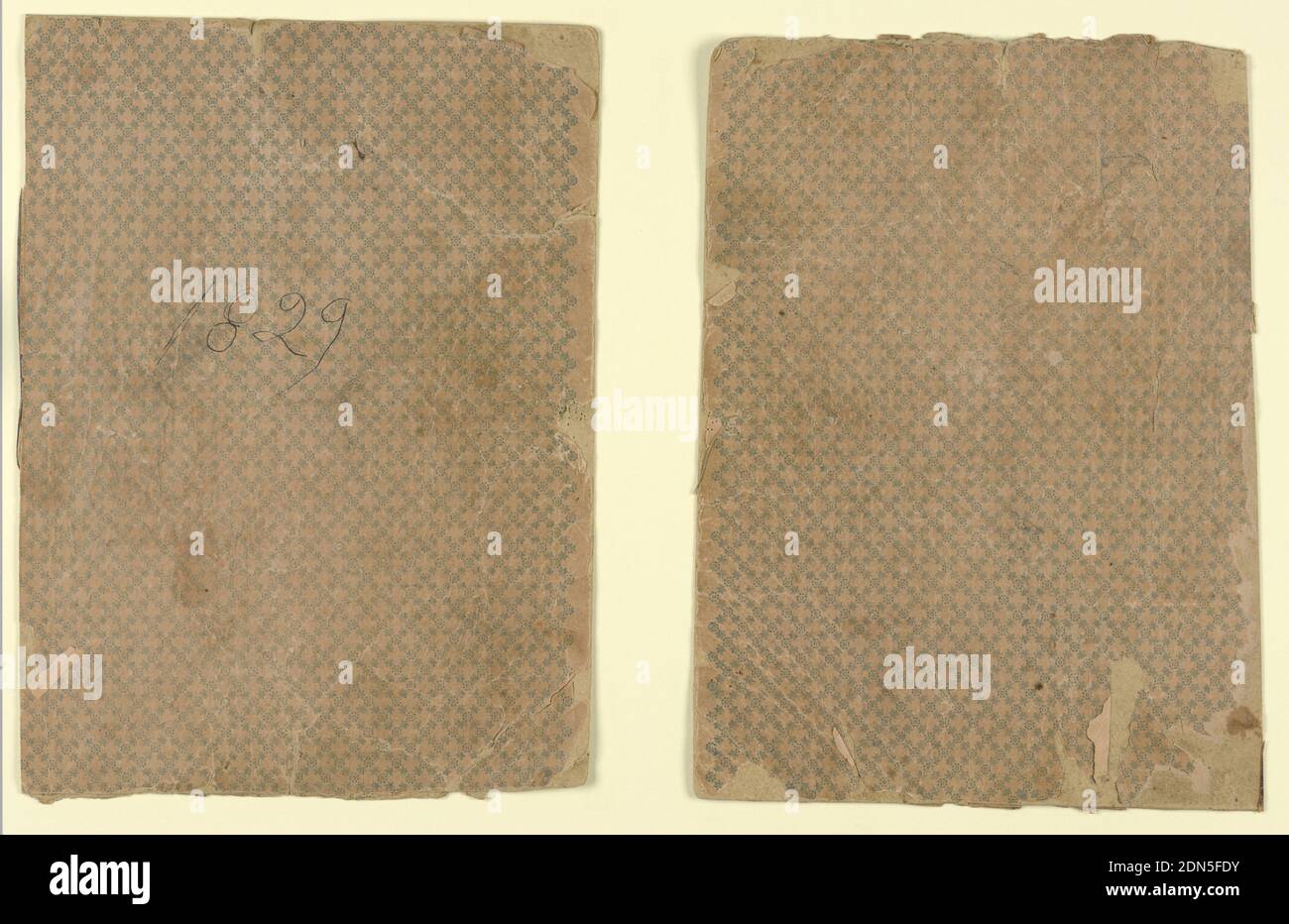 Sewing instruction book covers, Medium: paper, cardboard, leather ...