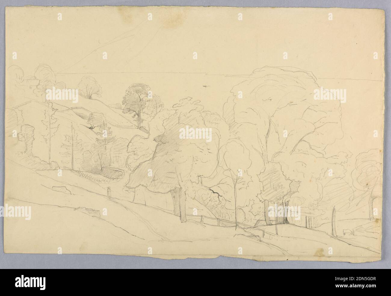 Study of landscape, William Stanley Haseltine, American, 1835–1900 ...