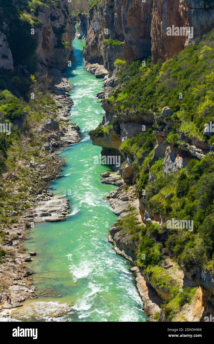 Foz de Lumbier, Salazar river, Navarra, Spain, Europe Stock Photo - Alamy