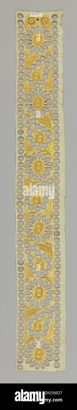 Embroidered using satin stitch hi-res stock photography and images - Alamy