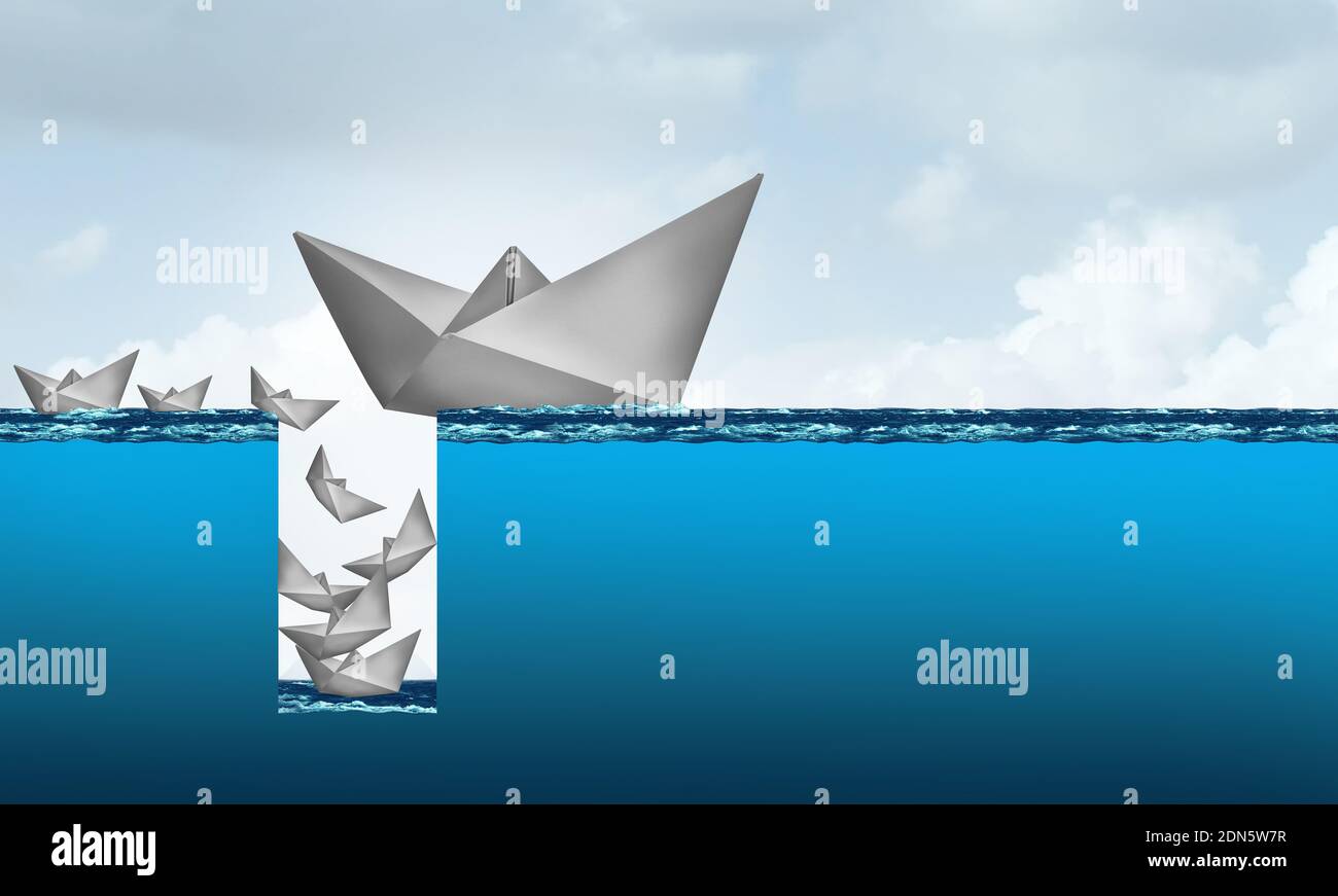 Size advantage concept and big business advantages idea as barrier ...