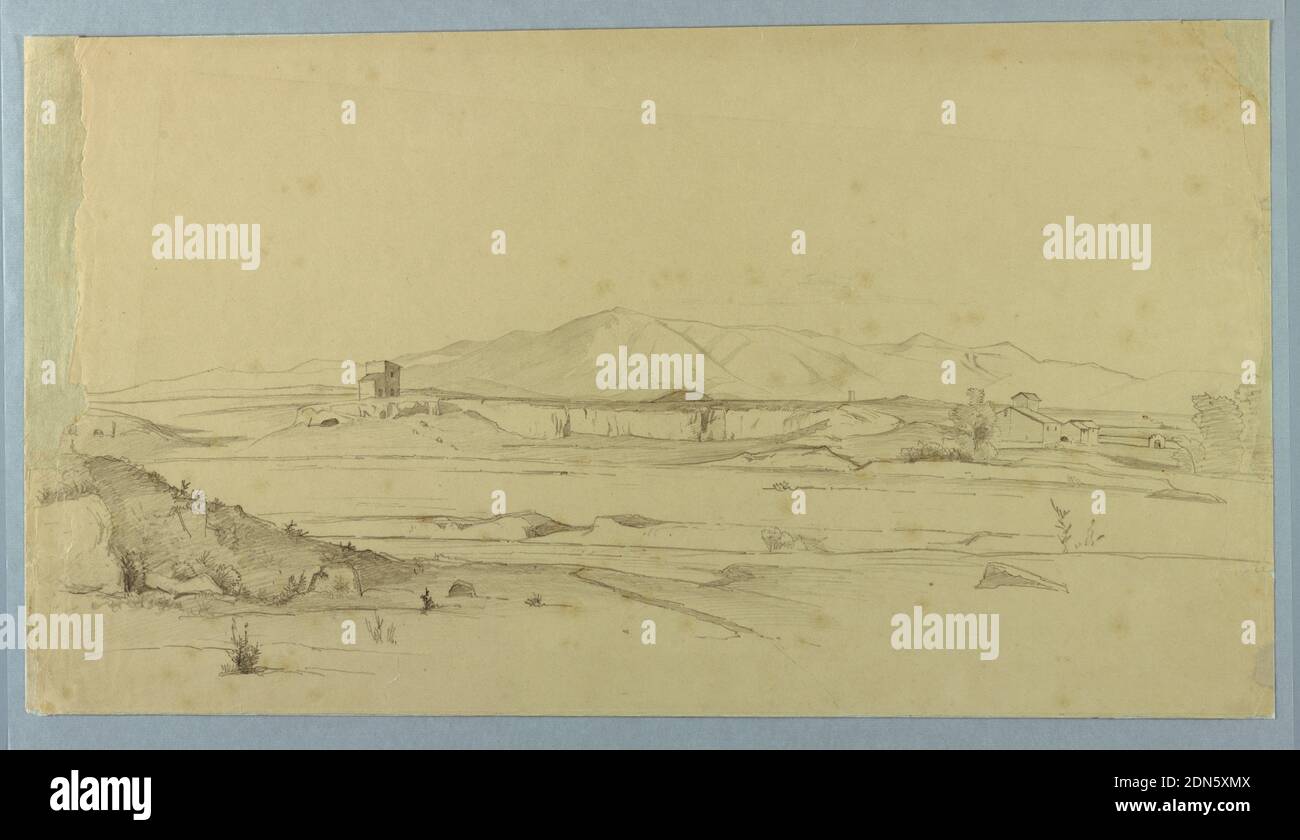 Study of landscape, William Stanley Haseltine, American, 1835–1900 ...