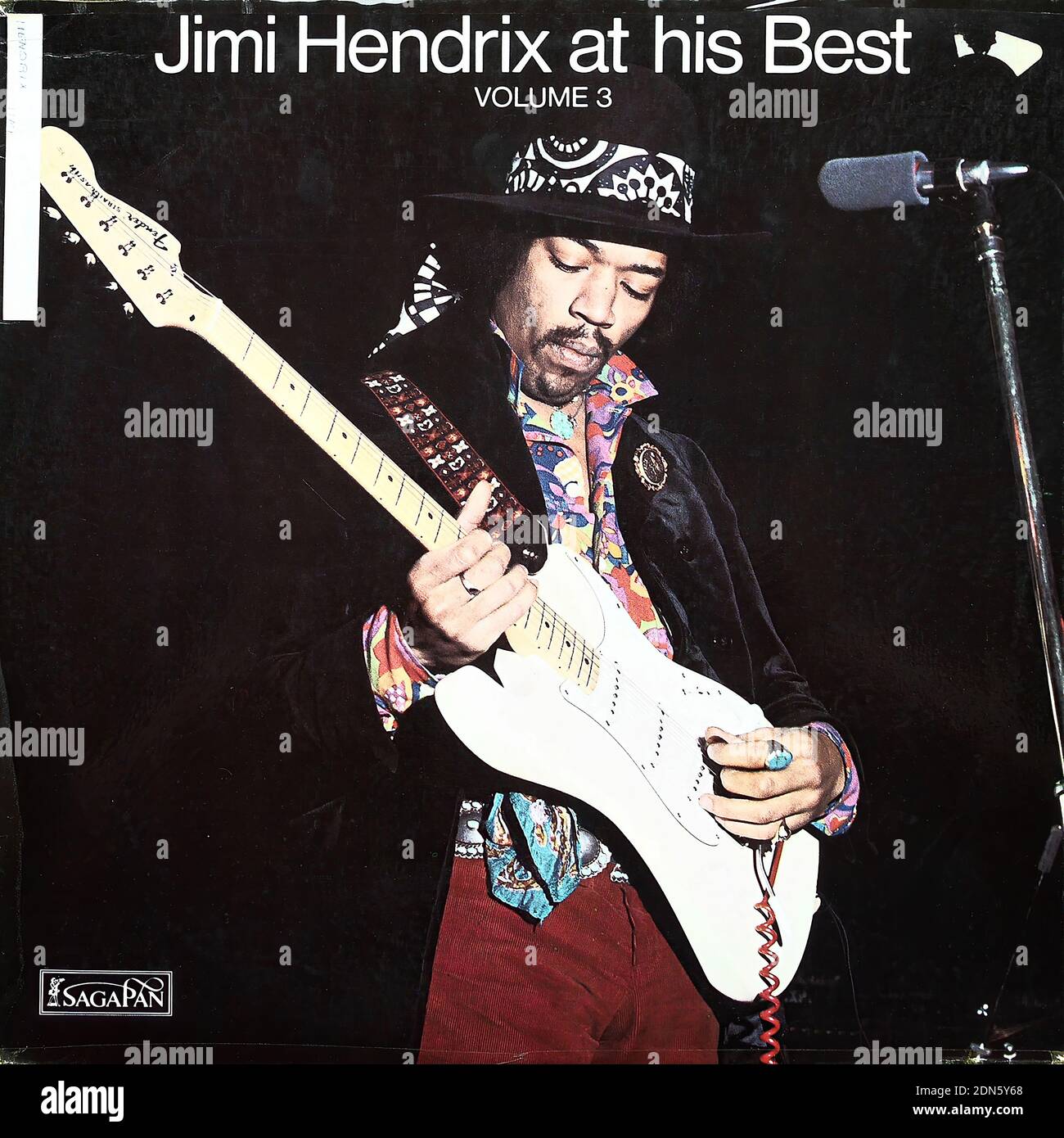 Jimi Hendrix at his Best, Sagapan 6315, 1972, Vol.3 - Vintage vinyl ...
