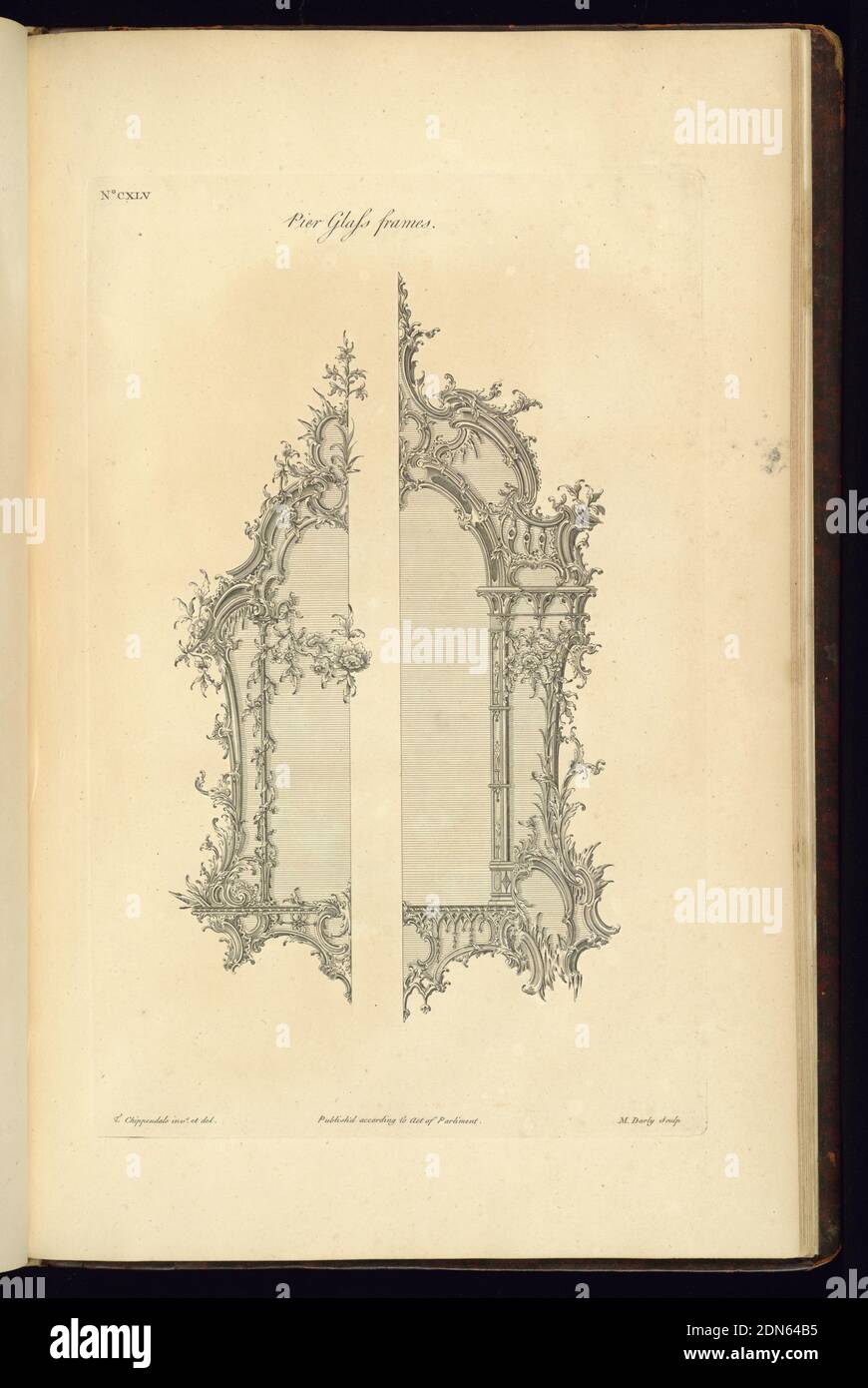 The Gentleman's and Cabinet-Maker's Director, Thomas Chippendale, 1718 ...