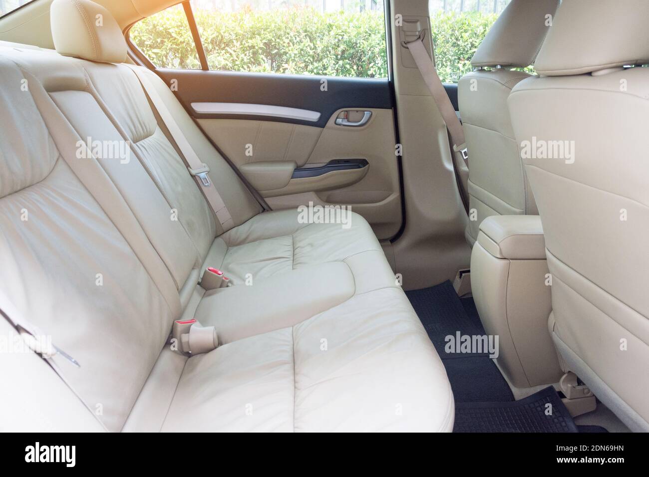 Empty Seats In Car Stock Photo - Alamy