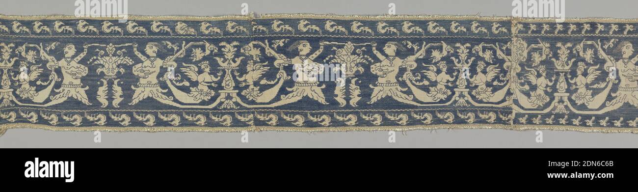 Narrow cream looped fringe trims hi-res stock photography and images ...