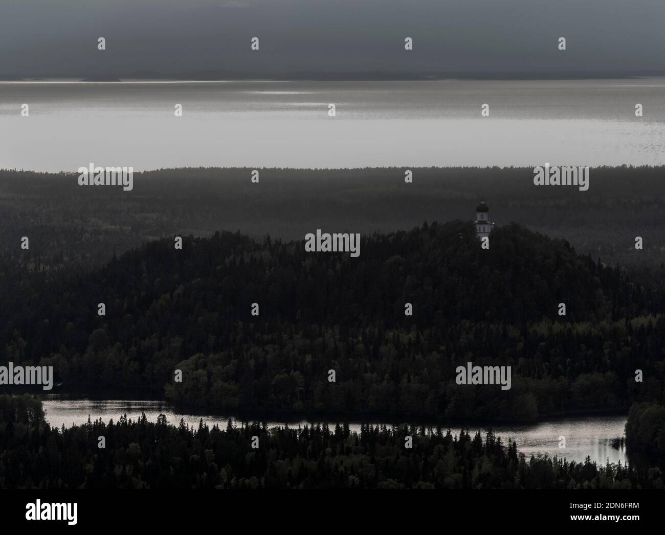 Russia, Arkhangelsk Oblast. Solovetsky Islands or Solovki form an ...