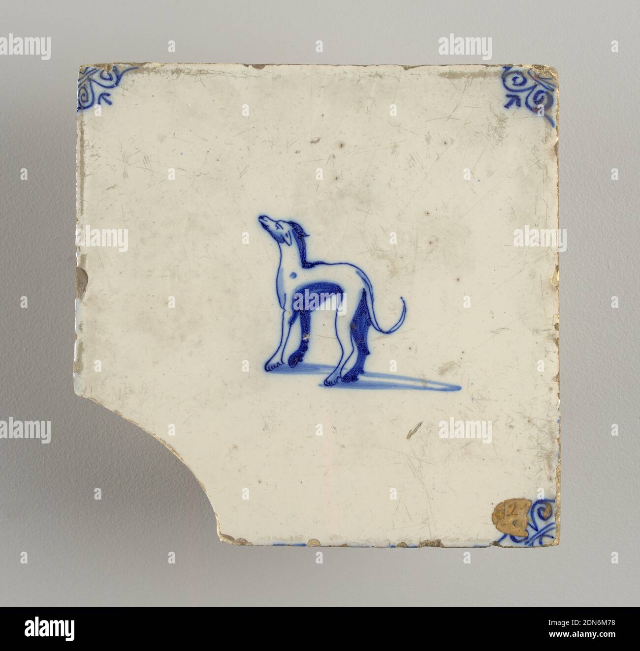 Tile, Earthenware, Netherlands, 18th century, tiles, Decorative Arts ...