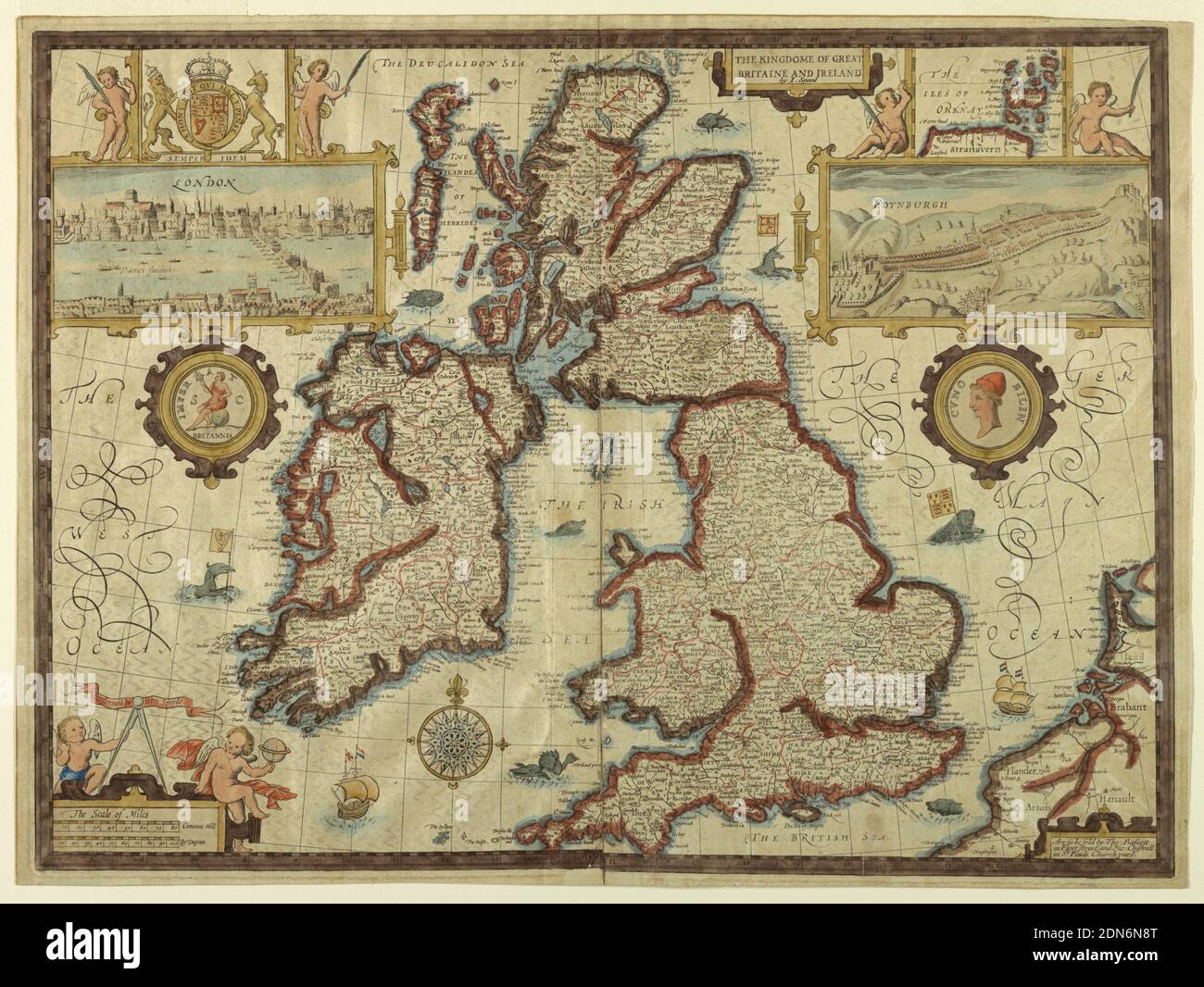 British isles map hi-res stock photography and images - Alamy