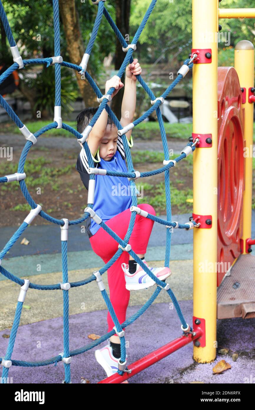 Dangerous playground equipment hi-res stock photography and images - Alamy