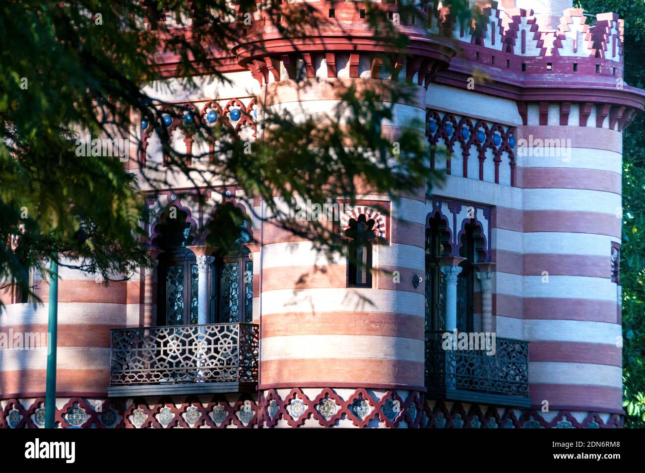 The Costurero de la Reina hexagonal small castle guard house in Maria ...