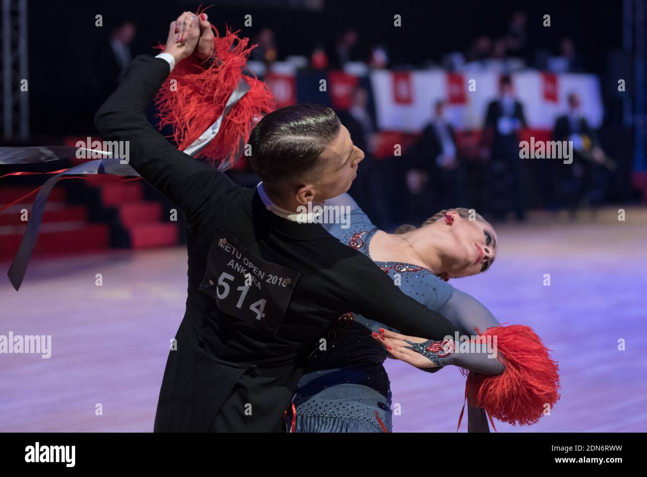 Ankara, Turkey - November 03, 2018. METU Open, a World Dance Sport ...