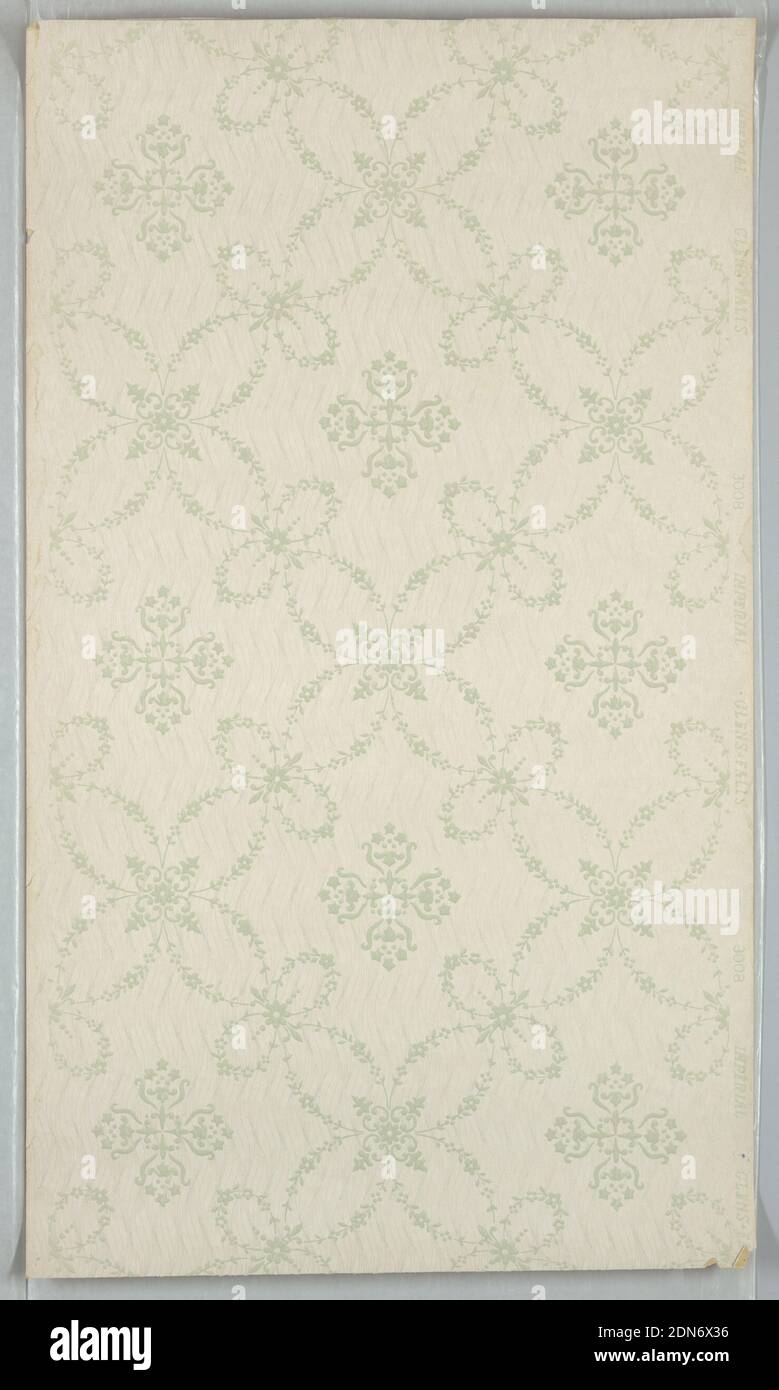 Foliate quatrefoil shapes forming hi-res stock photography and images ...