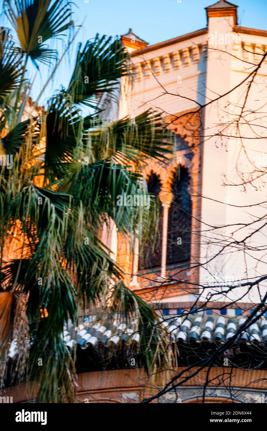 The Mudejar Pavilion in Maria Luisa Park poly-lobed arches and Spanish ...