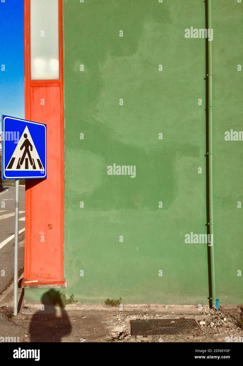 Information Sign On Wall Of Building Stock Photo - Alamy