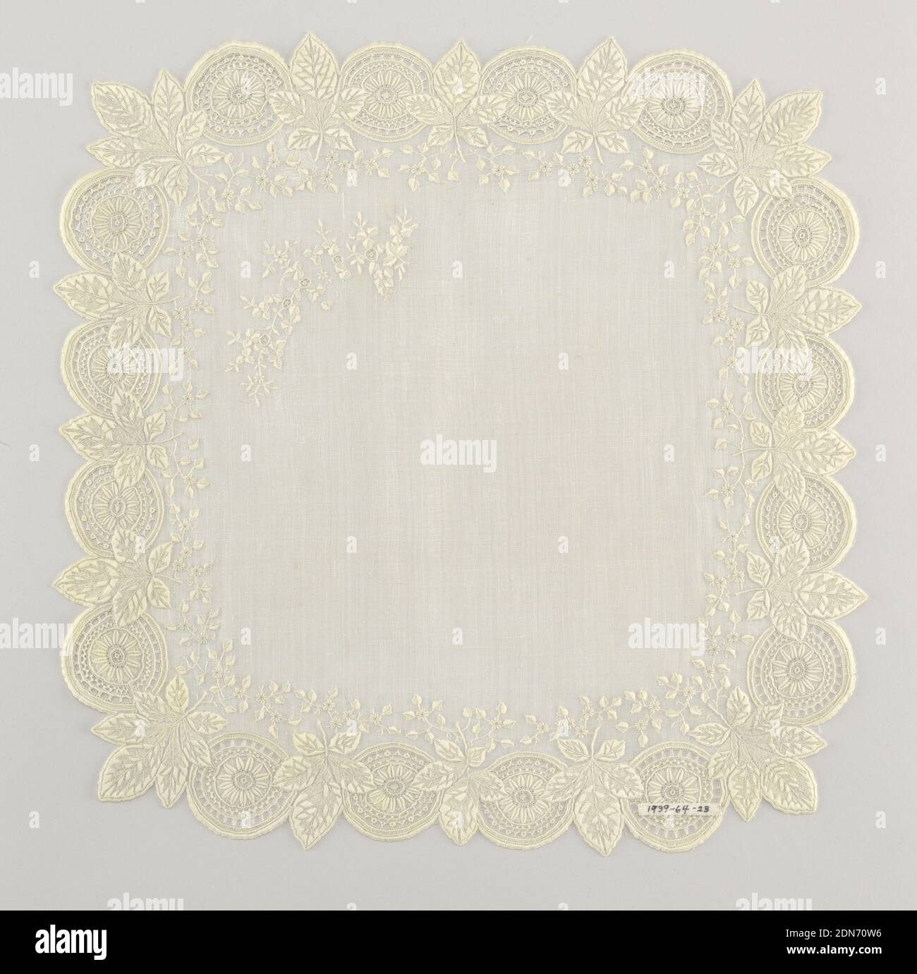 Ivory Lace Clipart Border