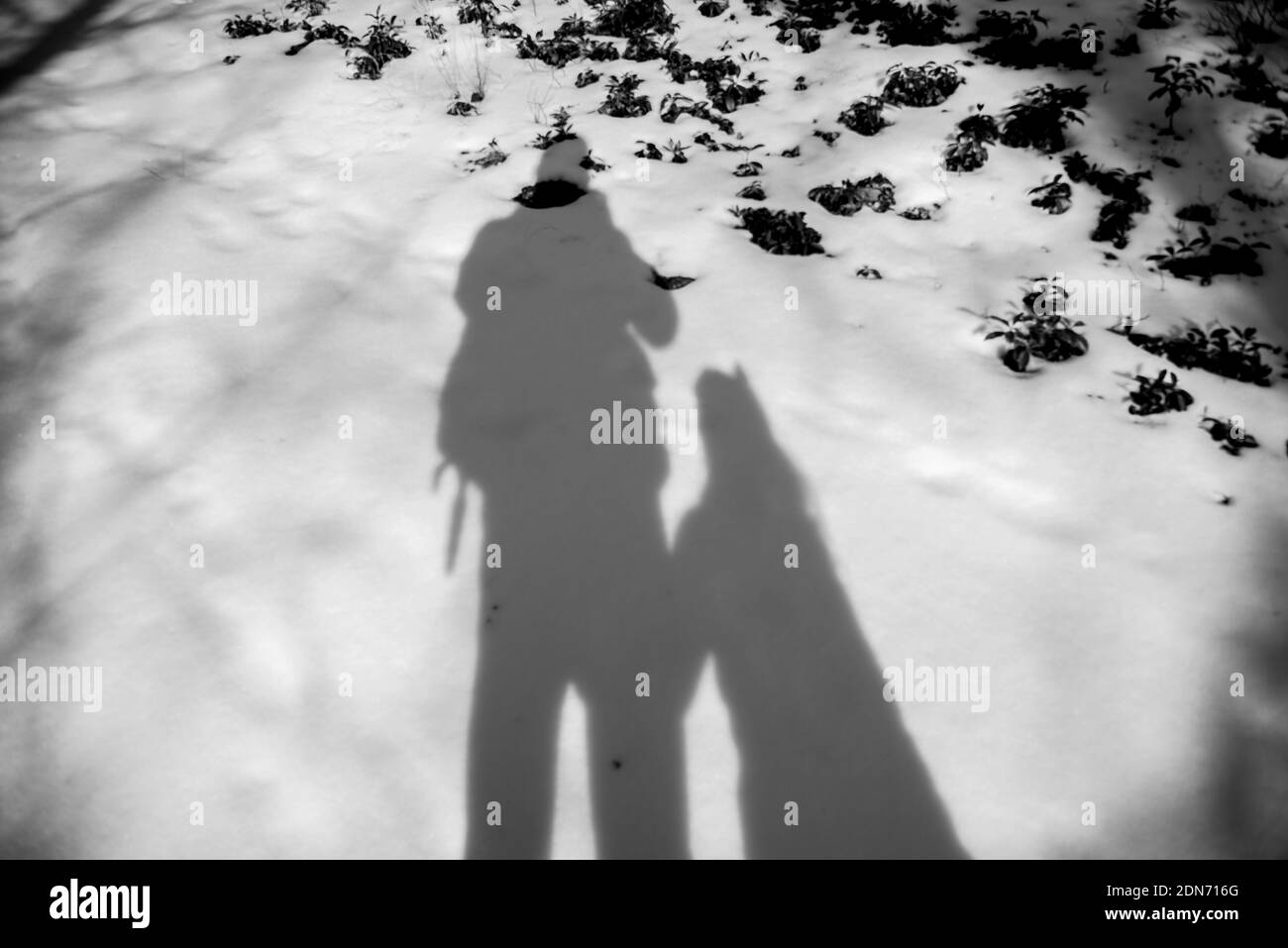 Family on hiking adventure Black and White Stock Photos & Images - Alamy