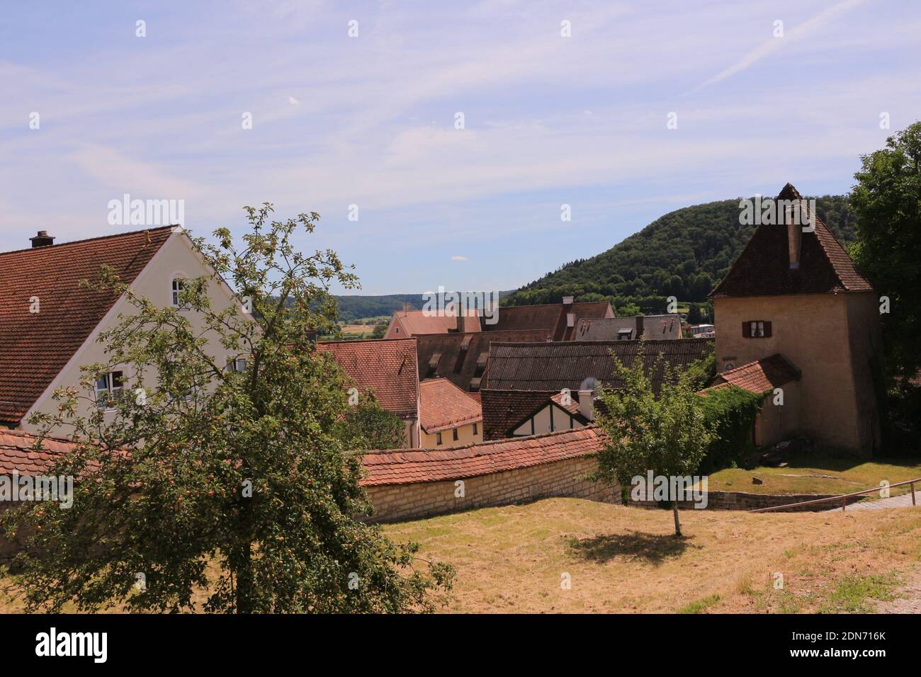 Impressionen aus der Historischen Altstadt von Greding in Bayern Stock ...