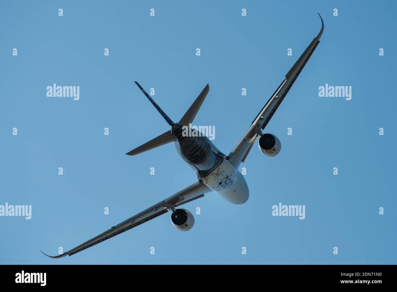 August 30, 2019. Zhukovsky, Russia. long-range wide-body twin-engine ...