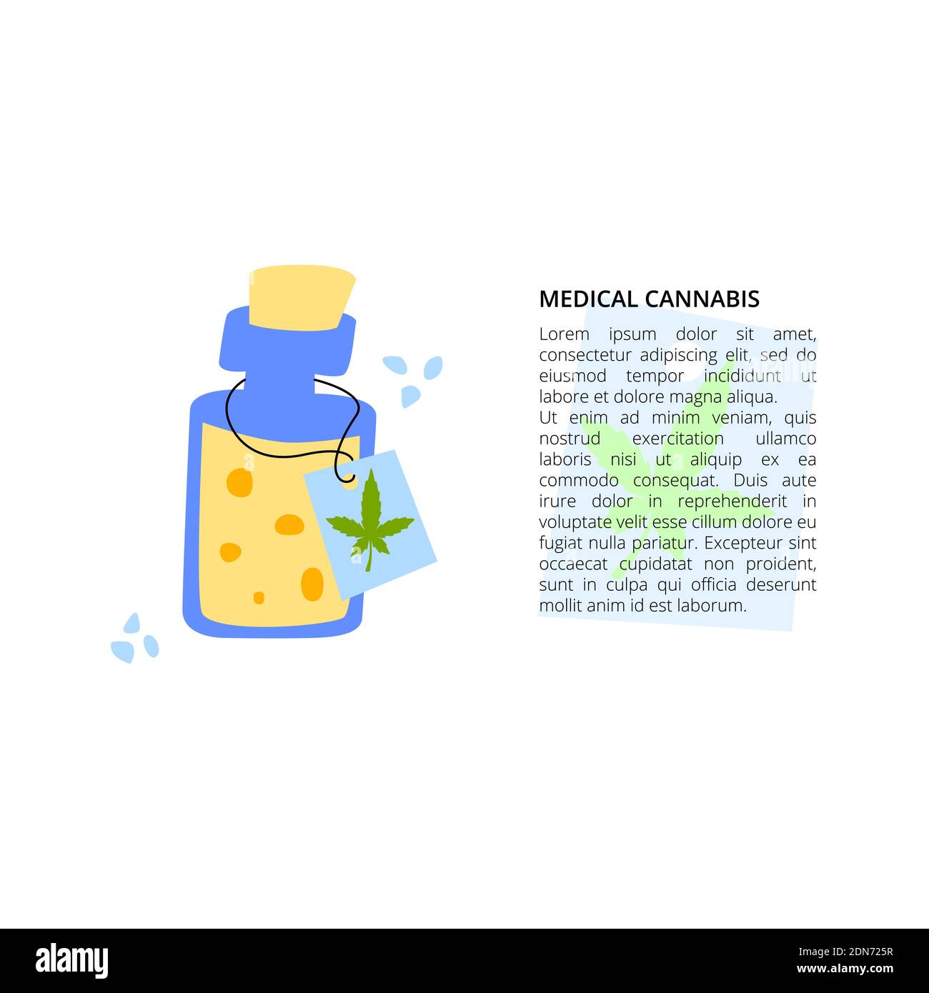 Cannabis plant oil Stock Vector Images - Alamy