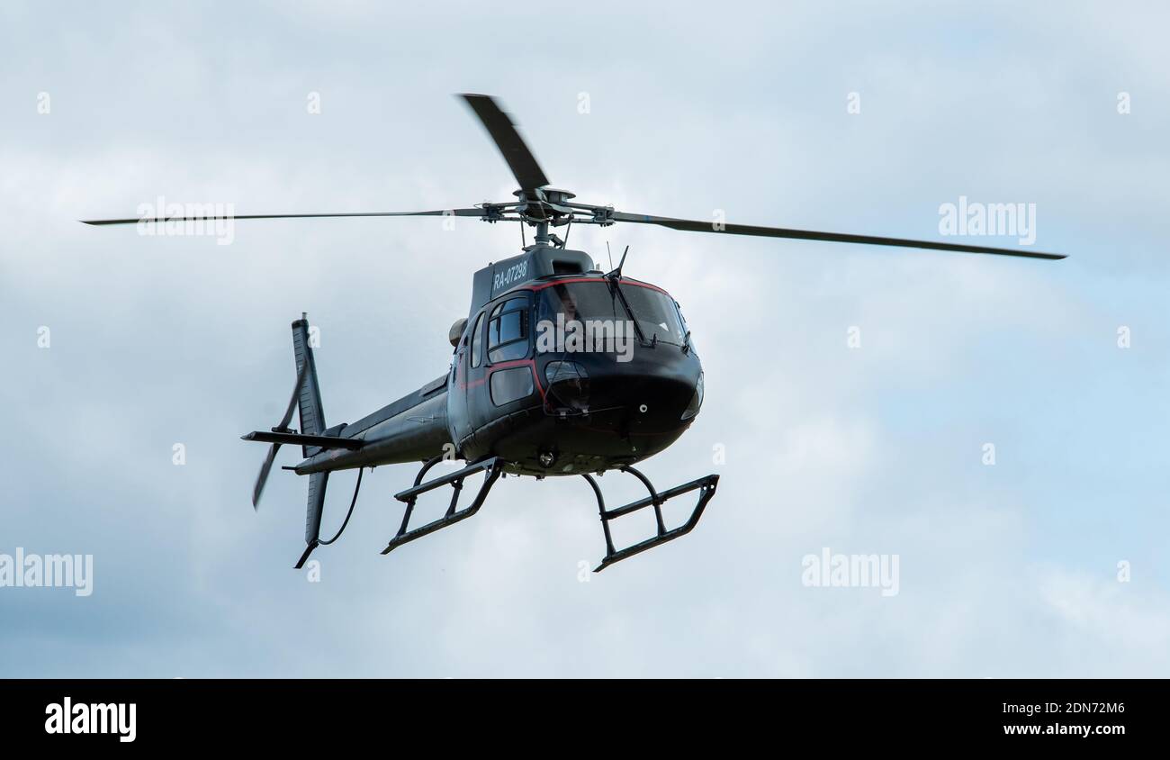 Aerospatiale As 350 Helicopter High Resolution Stock Photography and ...