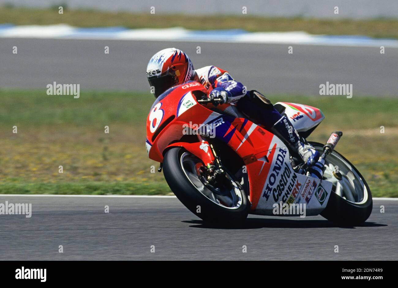 Tadayuki Okada (JP) Honda 250,Spain Motorcycle GP, Jerez 1994 Stock ...