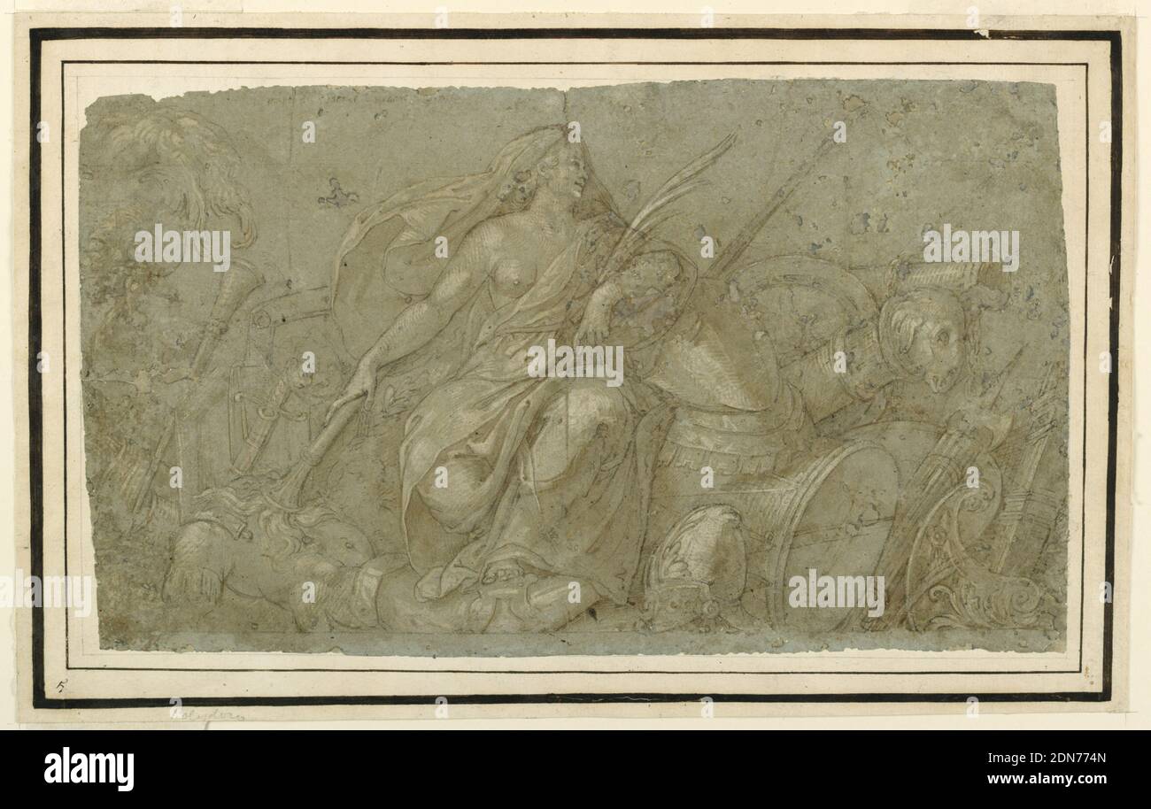 Peace Burning Attributes of War, Francesco Salviati, Italian, 1510 ...