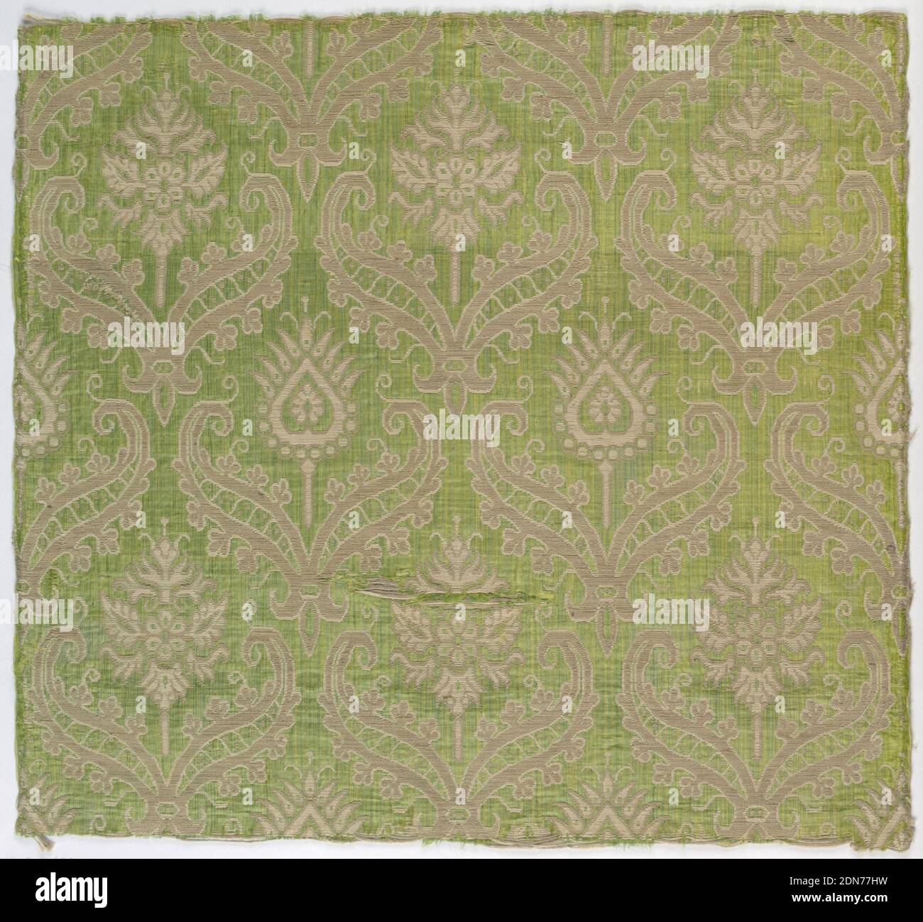 Fragment, Medium: silk, cotton Technique: two integrated structures ...