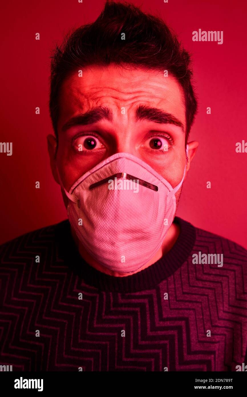 Restraint mask hi-res stock photography and images - Alamy