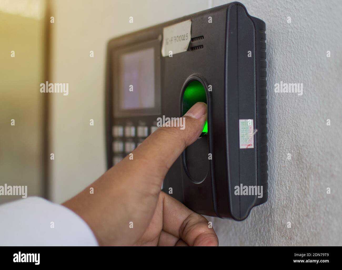 Scanning Thumb High Resolution Stock Photography and Images - Alamy