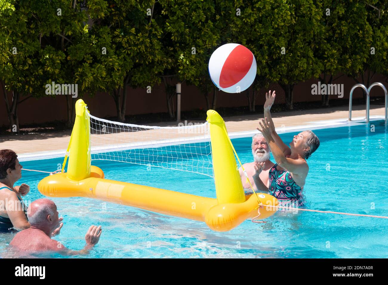 Swimming pool indoors group hi-res stock photography and images - Alamy
