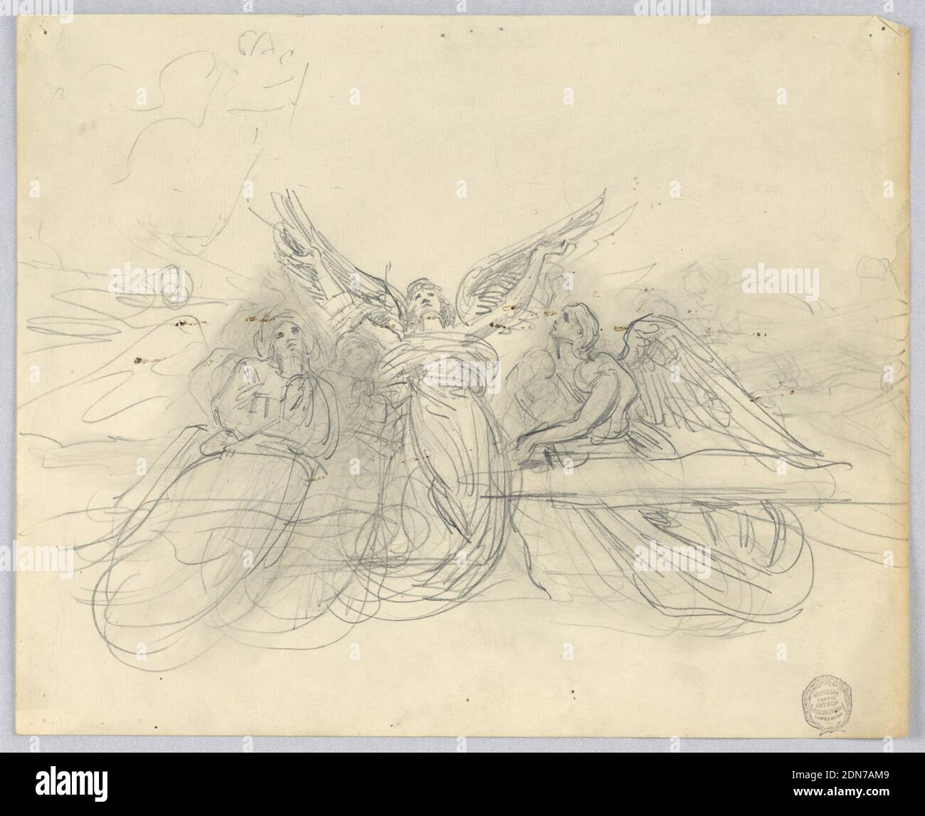 Central angel facing frontally hi-res stock photography and images - Alamy