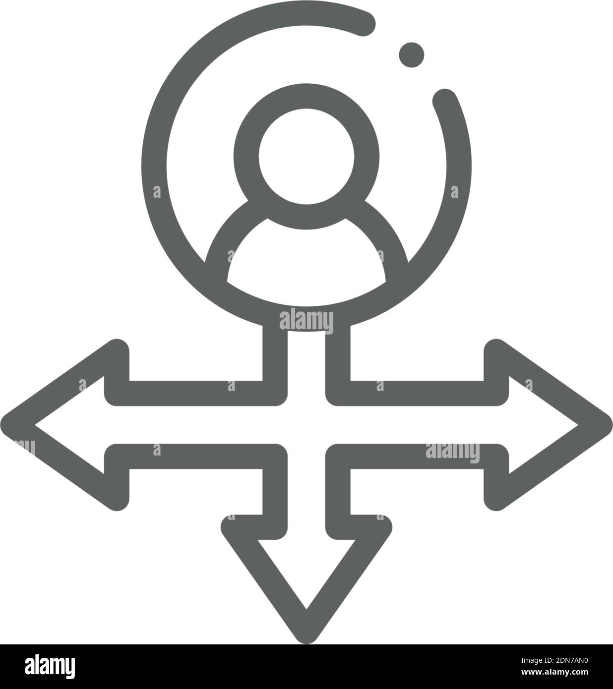 guidance vector icon modern simple vector illustration Stock Vector ...