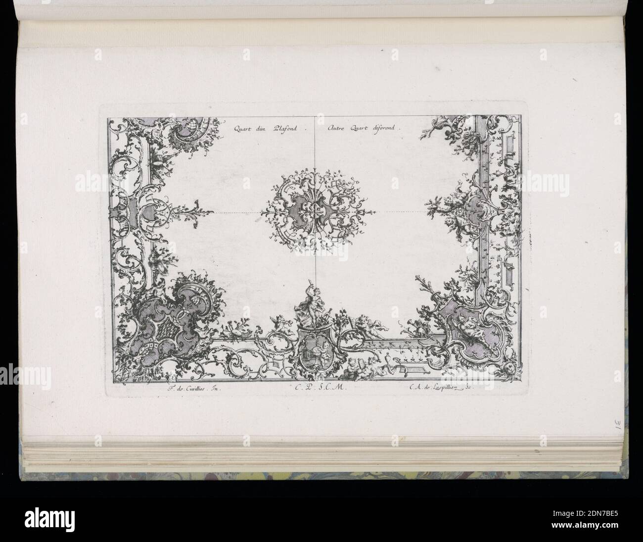 Rococo style ceiling design hi-res stock photography and images - Alamy