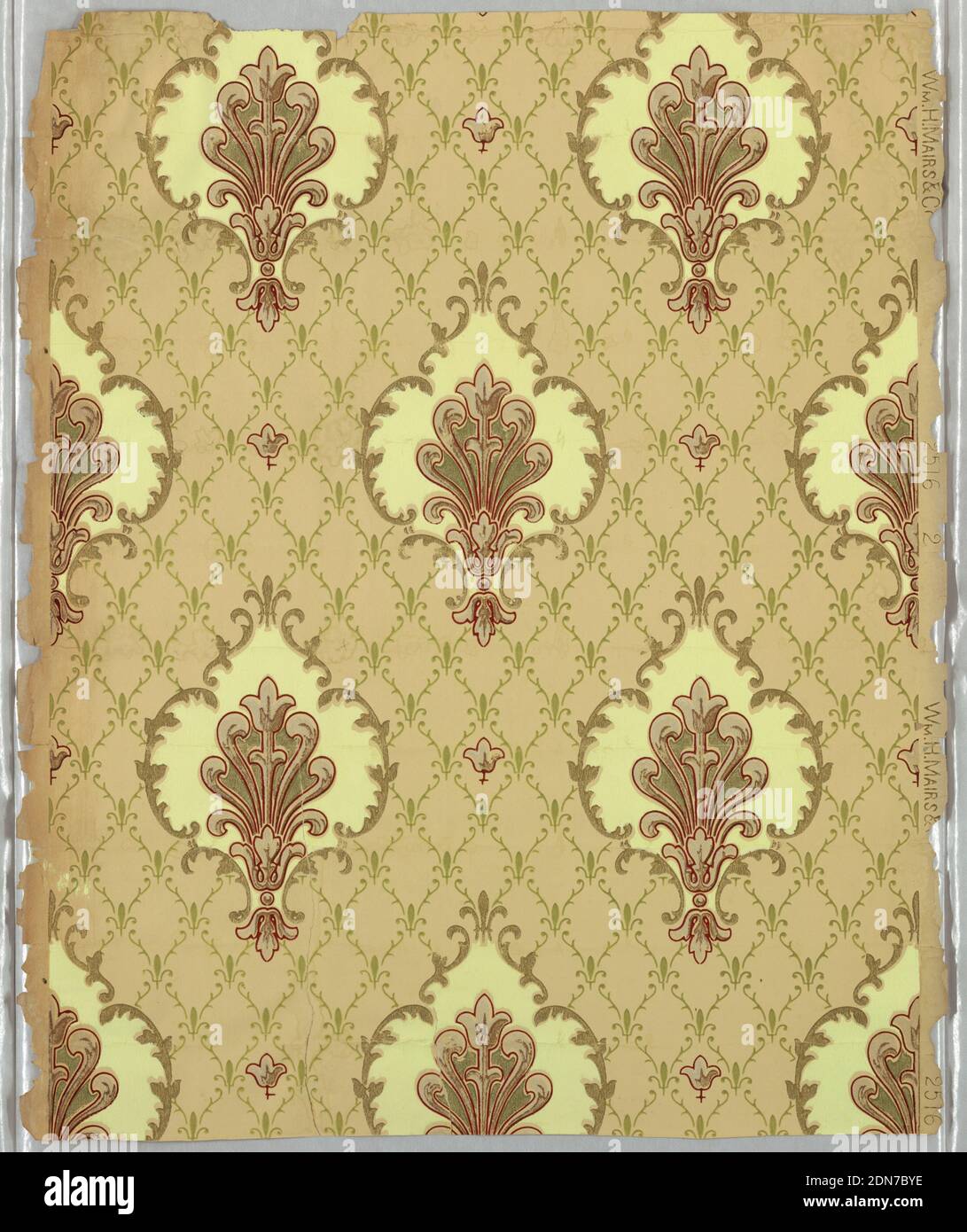 Sidewall, William H. Mairs and Company, Brooklyn, New York, Machine ...