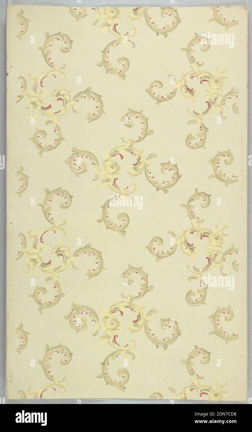 Four acanthus scrolls hi-res stock photography and images - Alamy