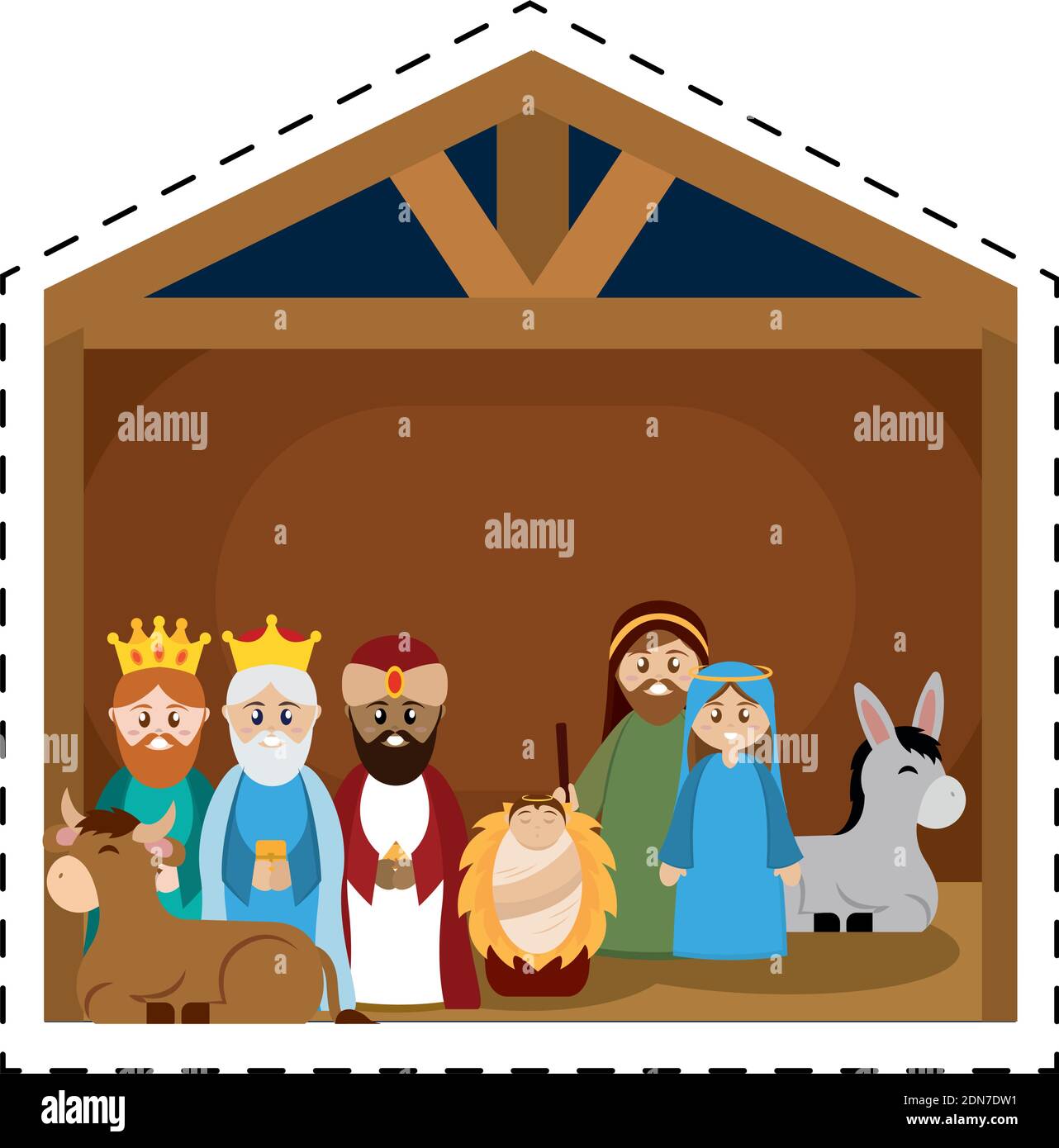 Belen Christmas Clipart Pictures