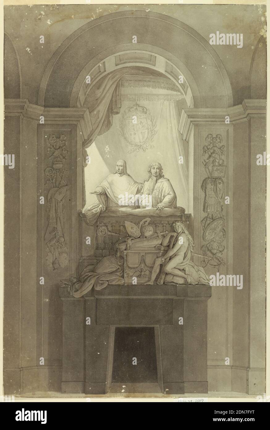 Sepulchral chamber shown hi-res stock photography and images - Alamy