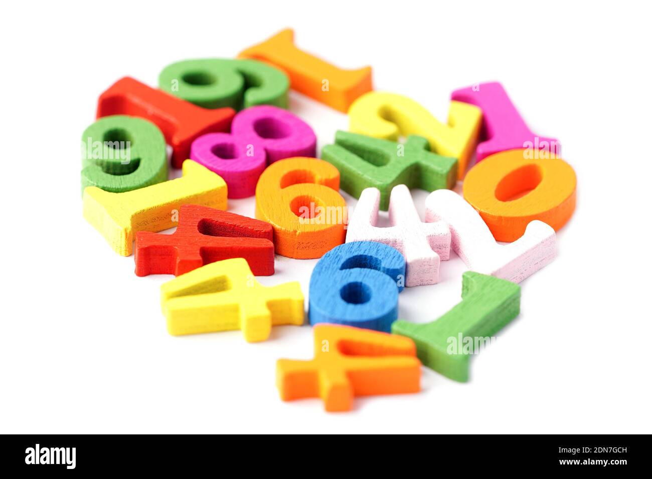 Plastic magnet numbers Cut Out Stock Images & Pictures - Alamy