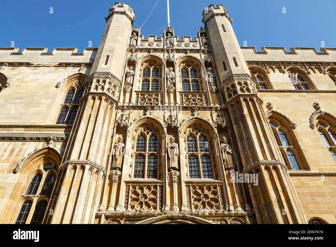 The Old Schools building on Trinity Lane, University of Cambridge ...