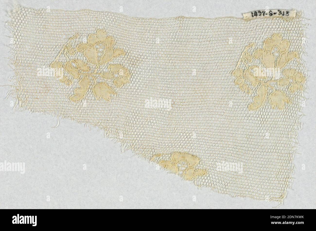 Lille type bobbin lace hi-res stock photography and images - Alamy