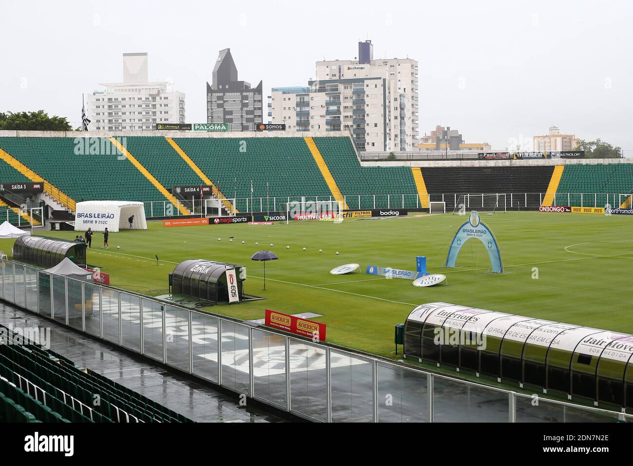 Florianopolis (Santa Catarina), 17/12/20 - Visão do Estádio Orlando ...