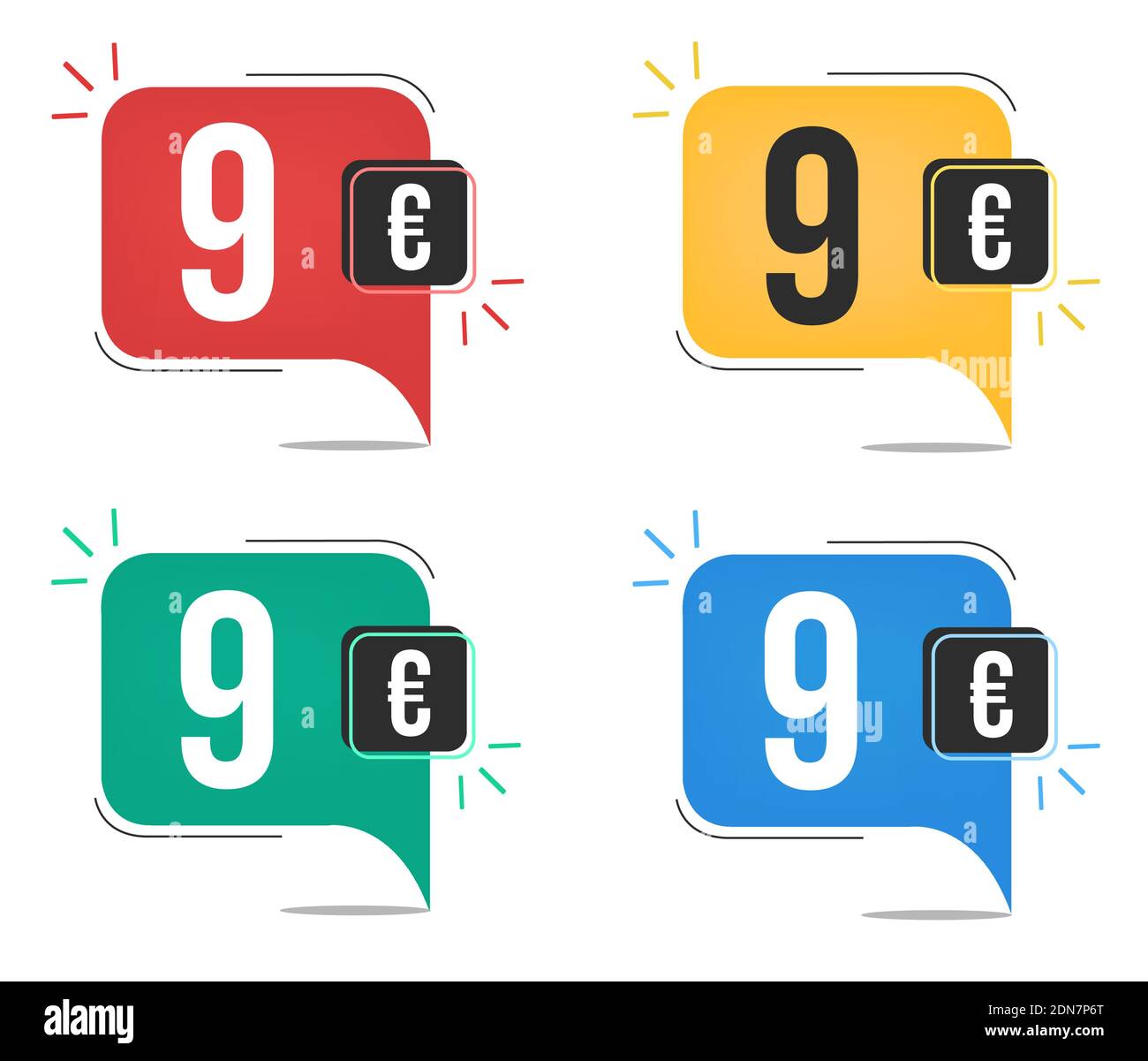 Nine euro Stock Vector Images - Alamy