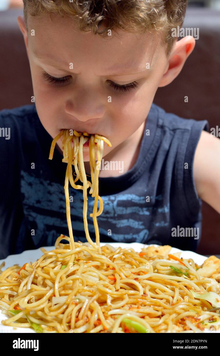 Spaghetti Boys High Resolution Stock Photography and Images - Alamy