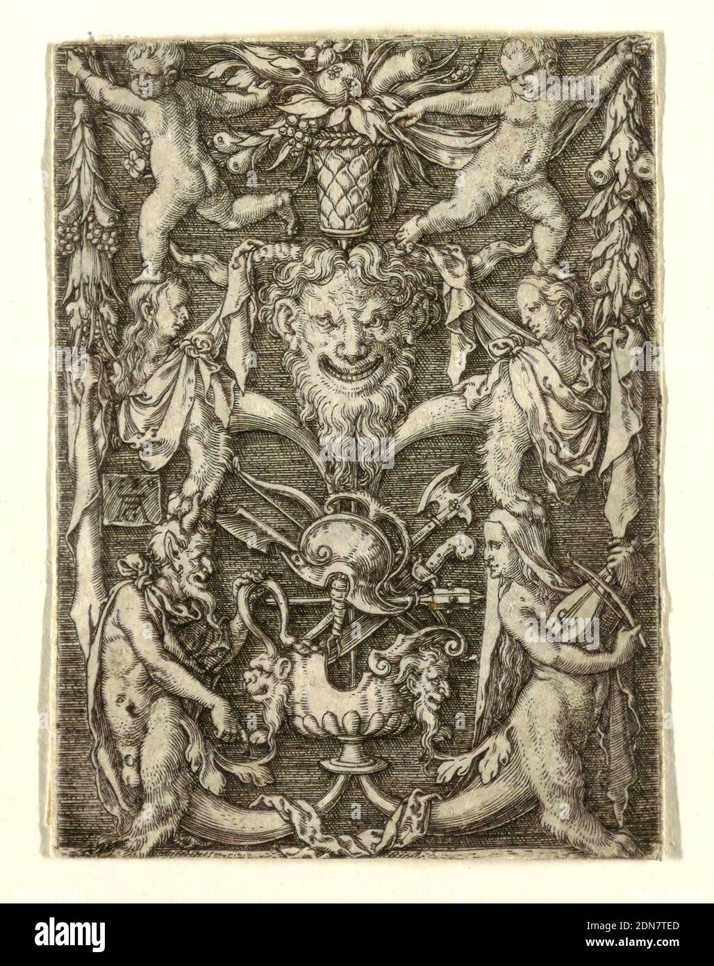 Two grotesque putti figures hi-res stock photography and images - Alamy