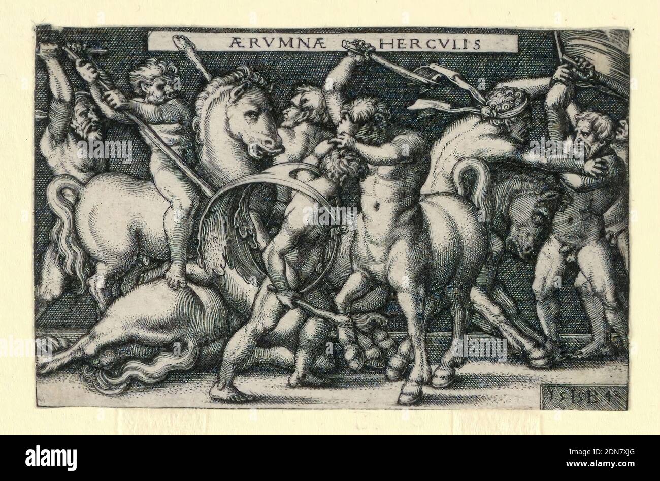 Hercules fighting centaurs hi-res stock photography and images - Alamy