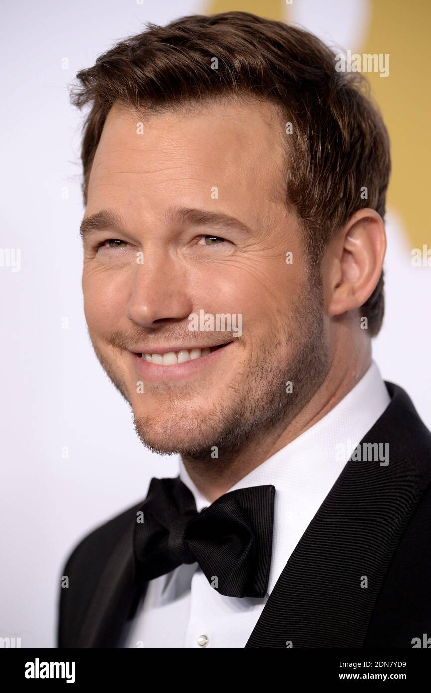 Chris Pratt poses in the press room during the 87th Annual Academy ...