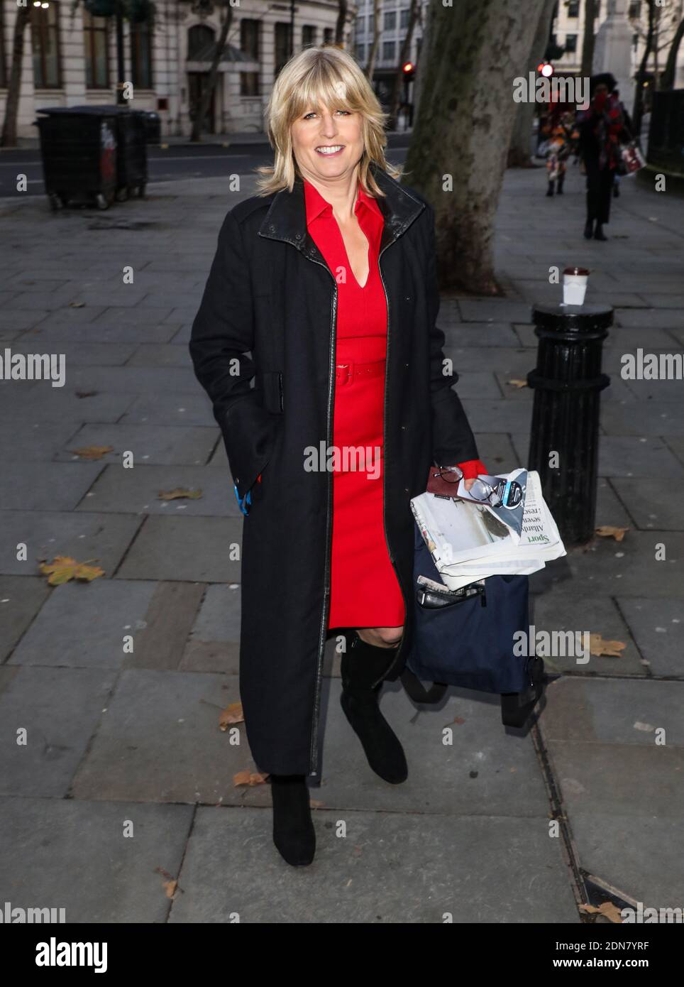 Rachel Johnson seen arriving at the Global Radio Studios in London ...